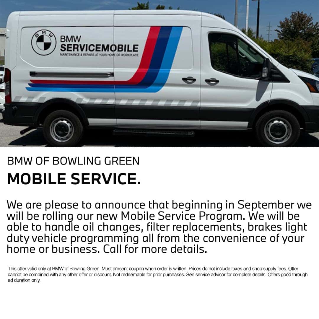 Auto Service Specials | BMW of Bowling Green near Glasgow