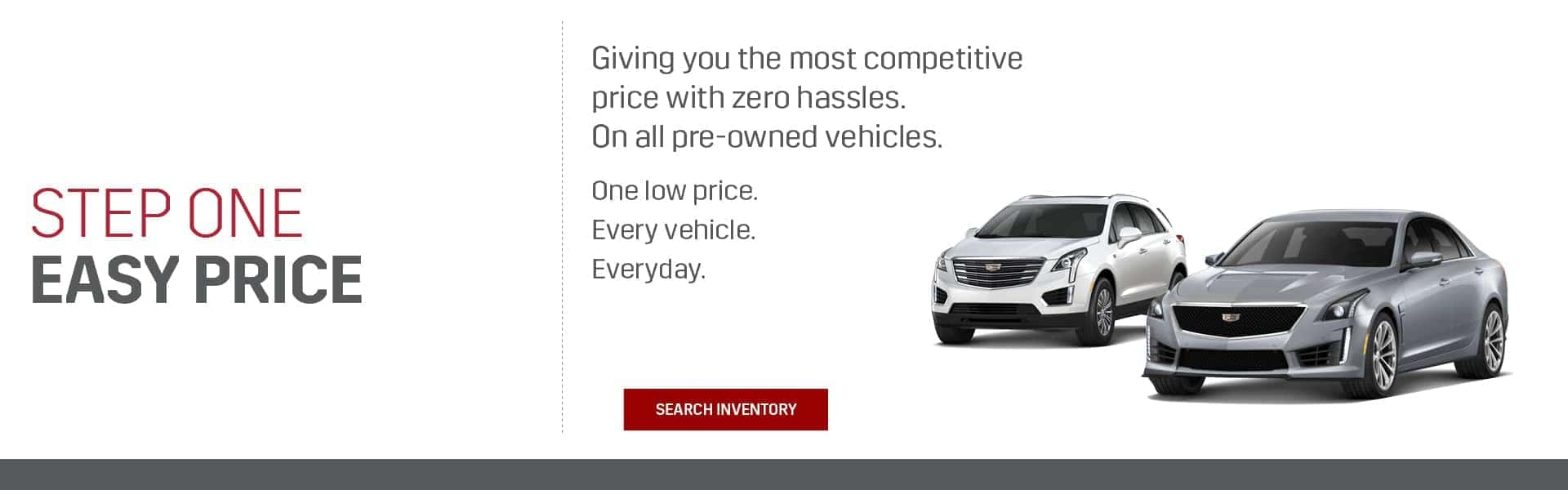 Step One Easy Price | Cadillac Fort Walton Beach