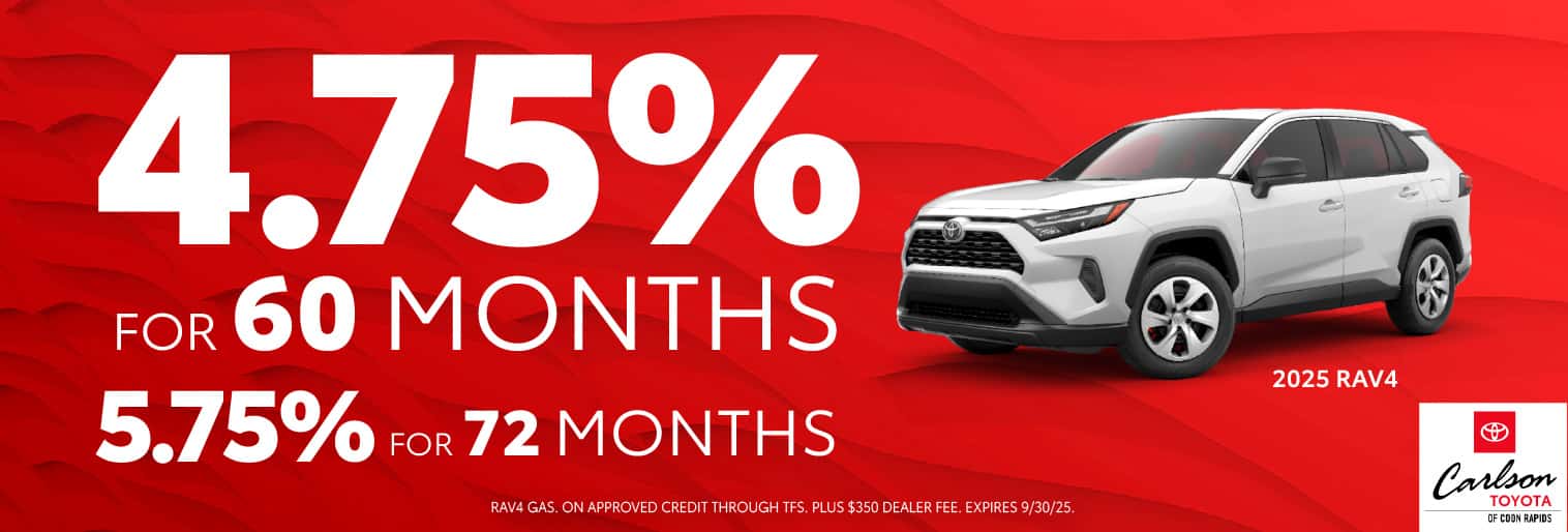 Welcome to Carlson Toyota | Toyota Dealer in Coon Rapids, MN