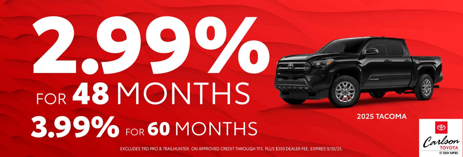 Welcome to Carlson Toyota | Toyota Dealer in Coon Rapids, MN