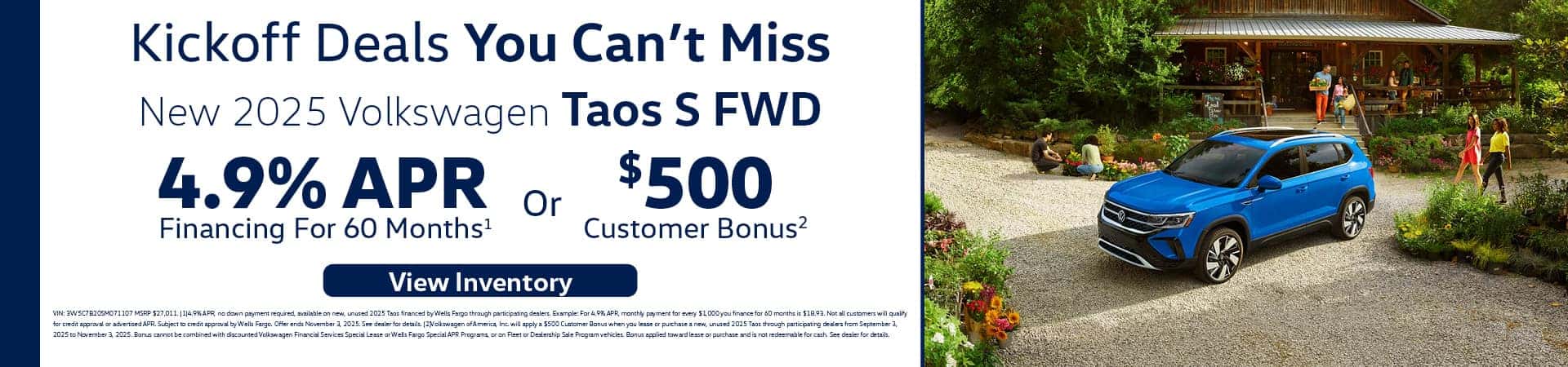 Current New Volkswagen Specials Offers | City Volkswagen of Evanston