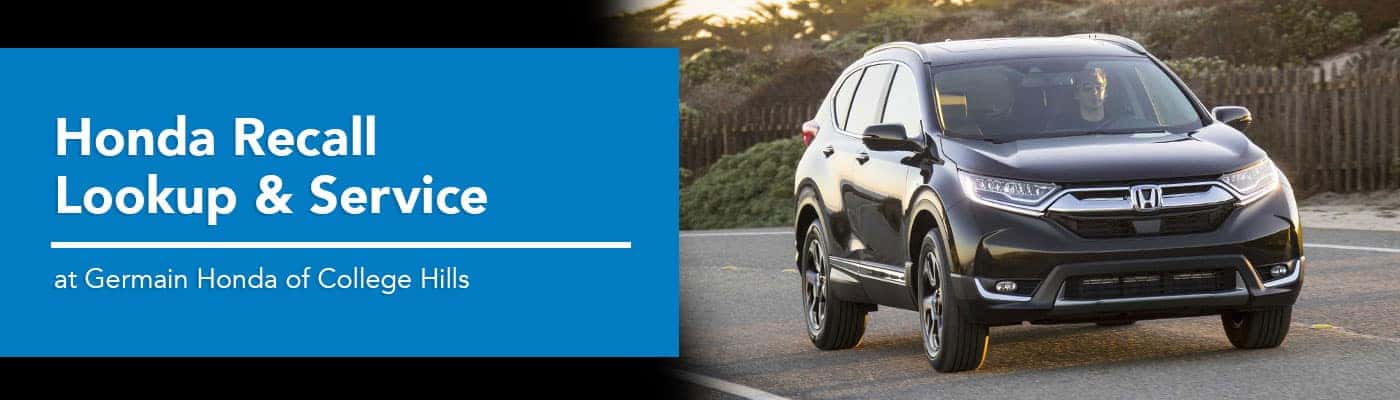 Honda Recall Lookup & Free Safety Repairs | Germain Honda of College Hills