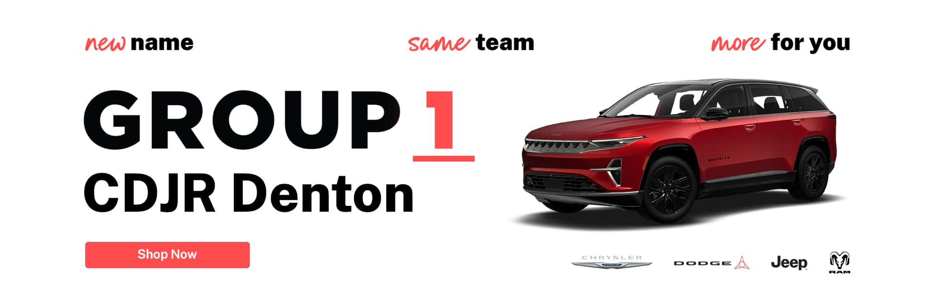 Group 1 Chrysler Dodge Jeep RAM Denton | CDJR Dealer in Denton, TX
