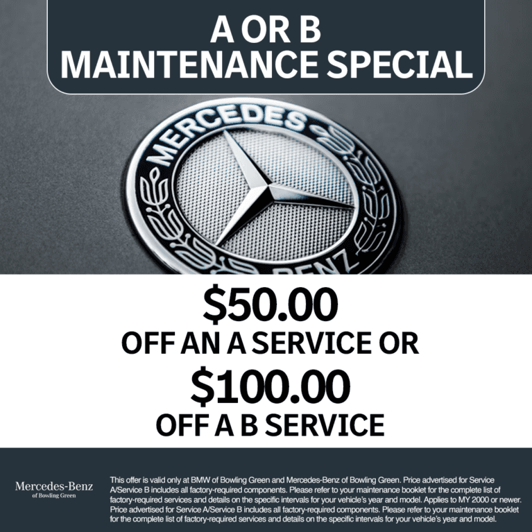 Auto Service Specials | Mercedes-Benz of Bowling Green near Glasgow