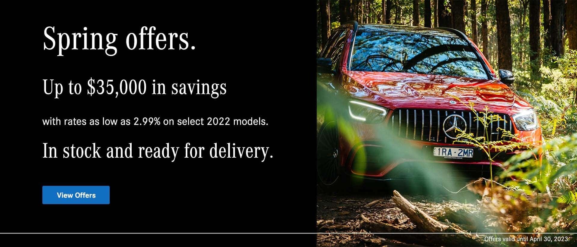 2022 Model Spring Offers | Mercedes-Benz Surrey