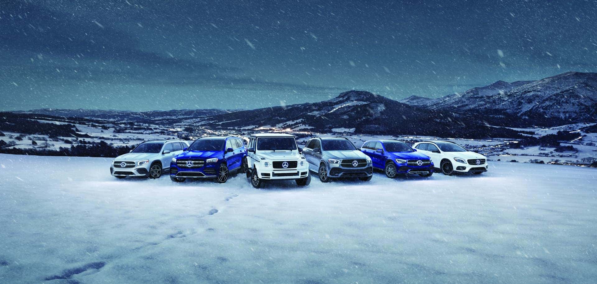 Mercedes-Benz Winter Demo Drive Event in Surrey