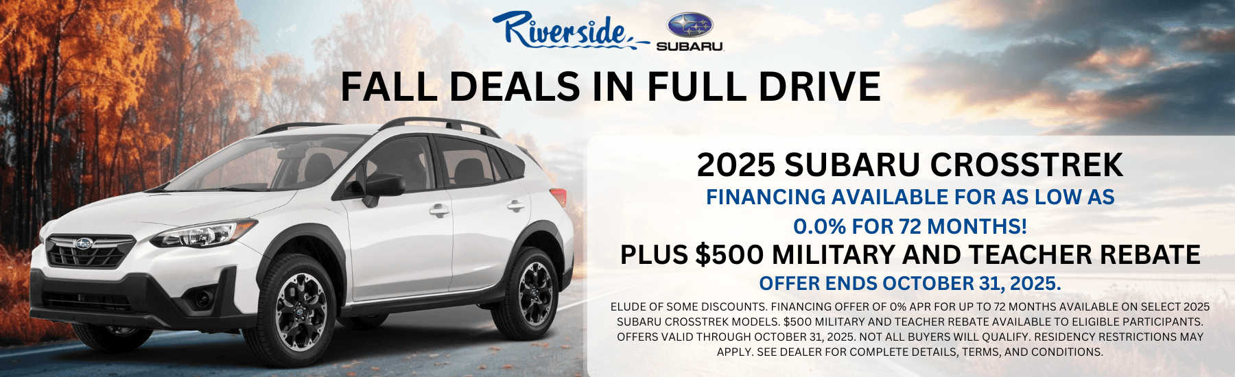 Riverside Subaru | Subaru Dealer in New Bern, NC