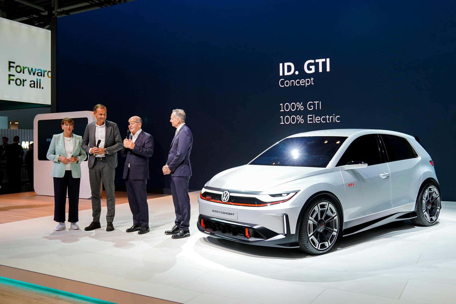 Volkswagen Displays a New Design at the IAA Mobility in Munich ...