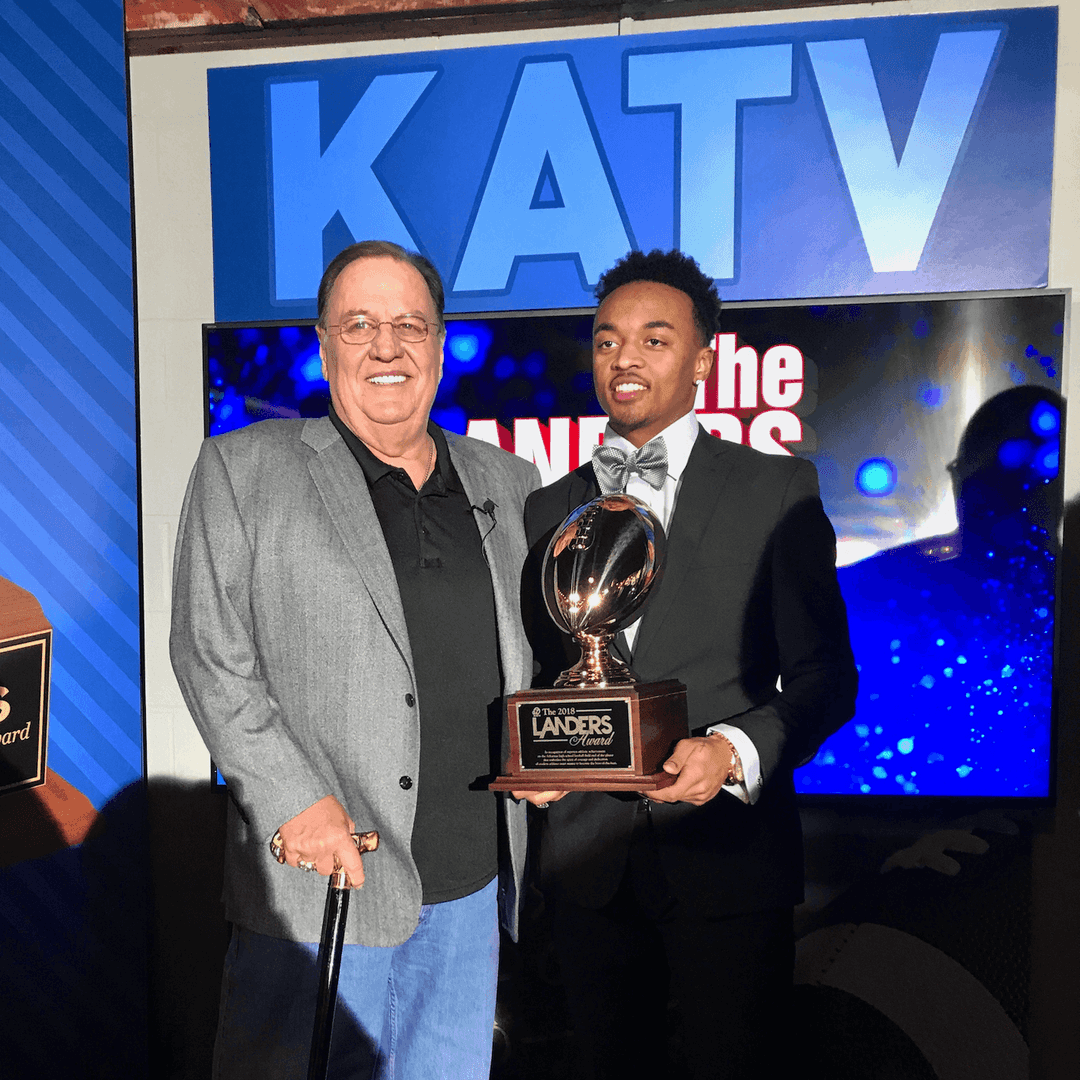 2018 Landers Award Goes to Justice Hill | Landers Auto Group