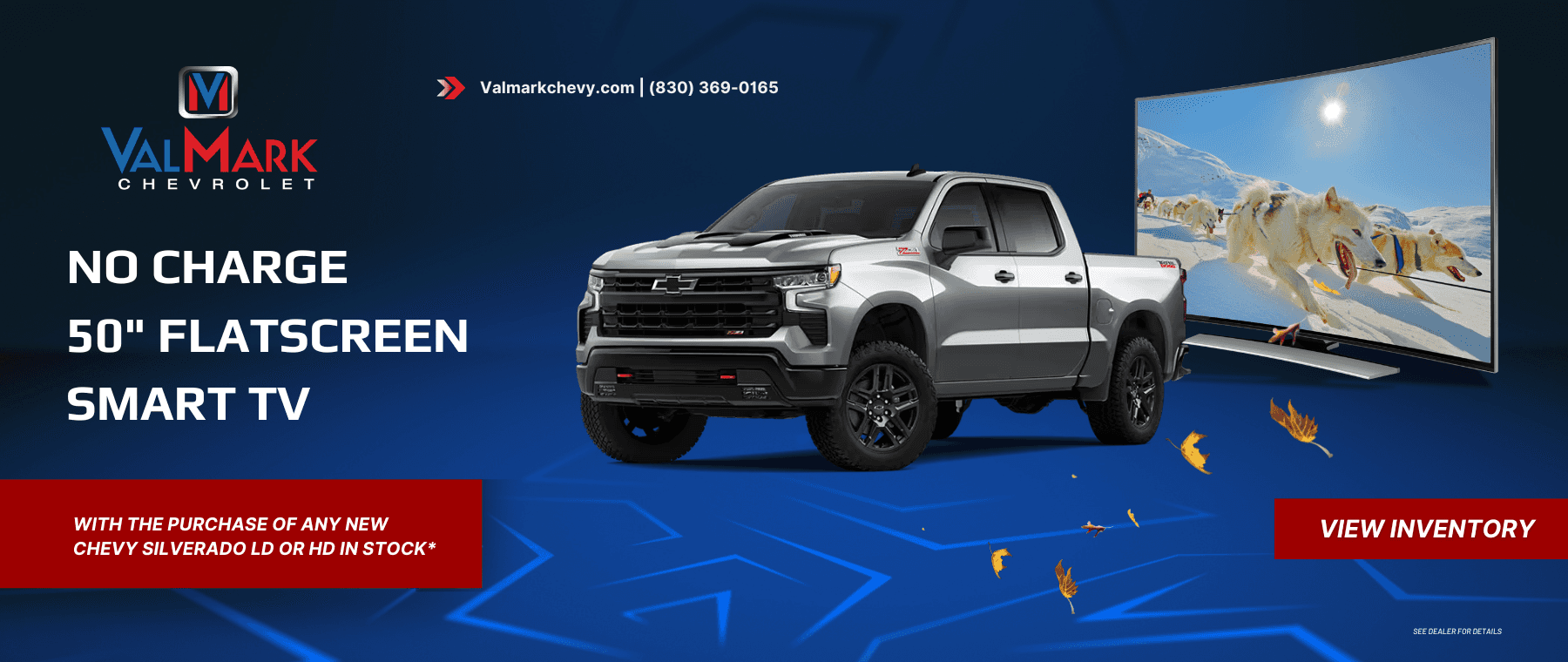 Valmark Chevrolet | Chevrolet Dealer in New Braunfels, TX