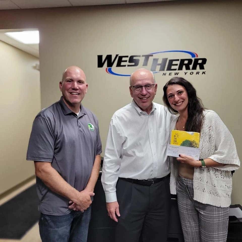West Herr Donates $50,000 to Lyme WNY | West Herr Auto Group