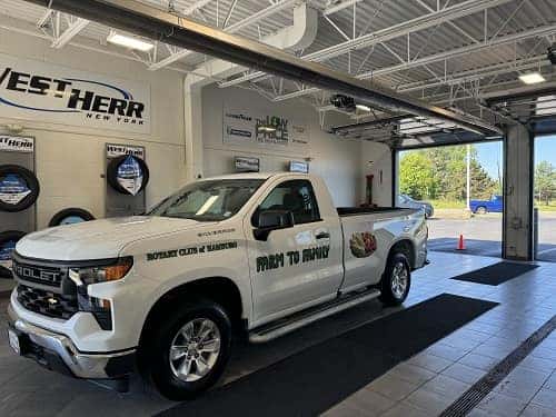 West Herr Donates Truck to Farm to Family Program | West Herr Auto Group
