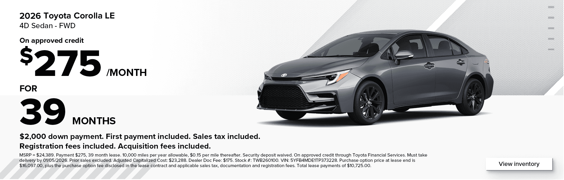 West Herr Lease Deals